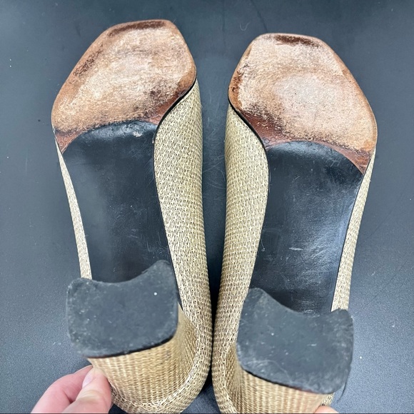 Stuart Weitzman | Shoes | Stuart Weitzman Womens Pumps Heels Wicker ...